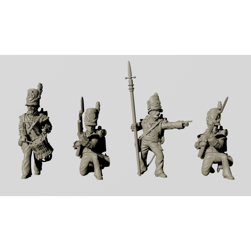 British Line Infantry (centre and Flanks)