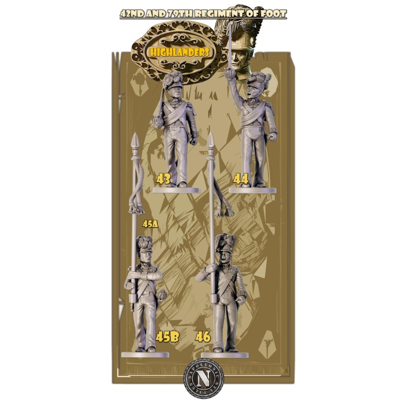 Highlanders 42nd and 79th Regiment of Foot