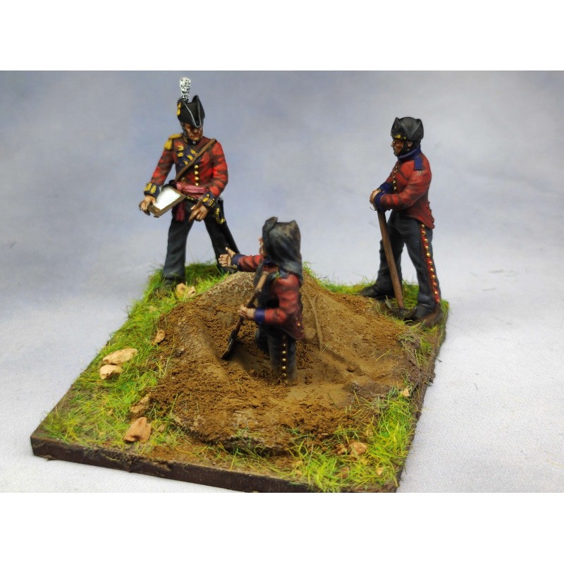 British Officer&RoyalEngineers Vignette