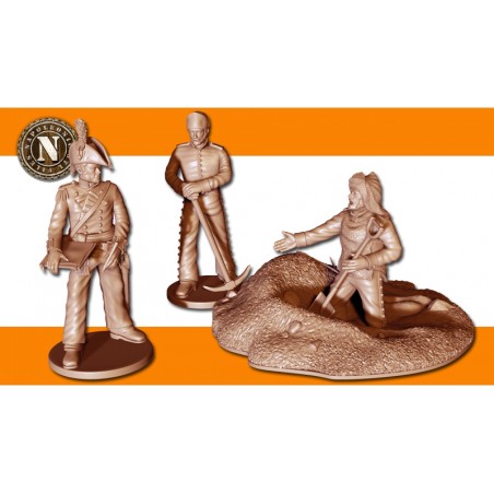 British Officer&RoyalEngineers Vignette