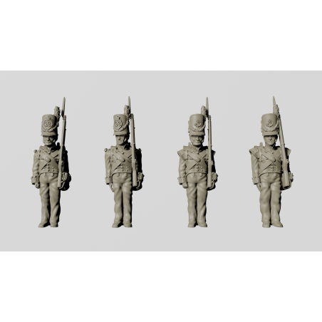 British Line Infantry (centre and Flanks)