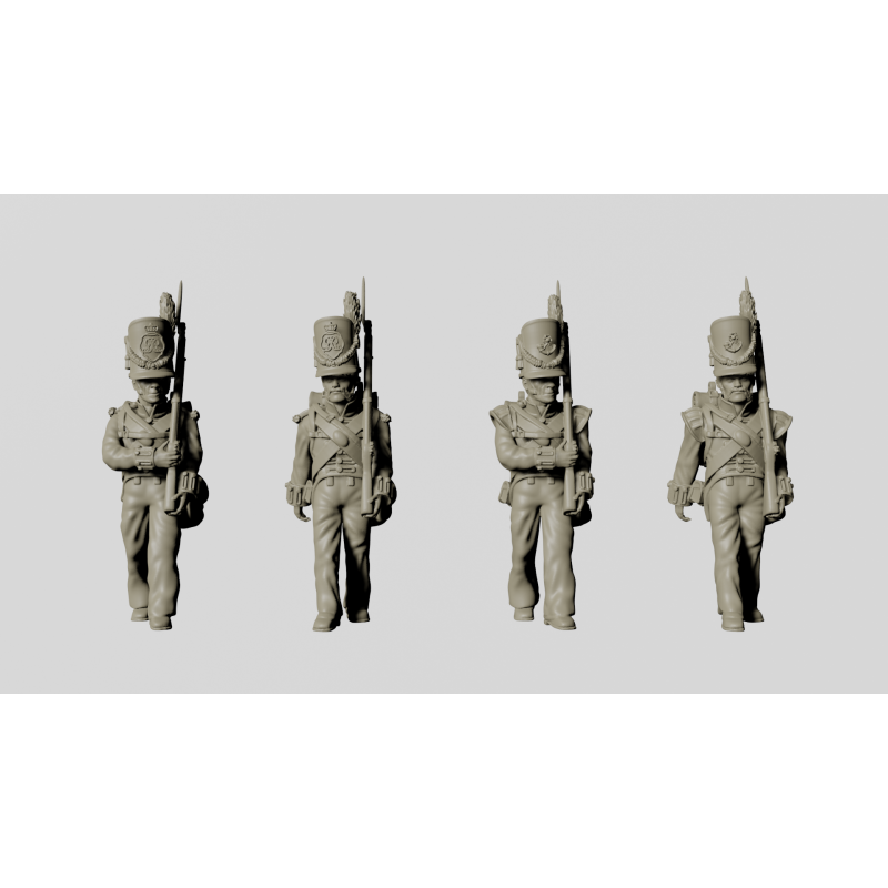 British Line Infantry (centre and Flanks)