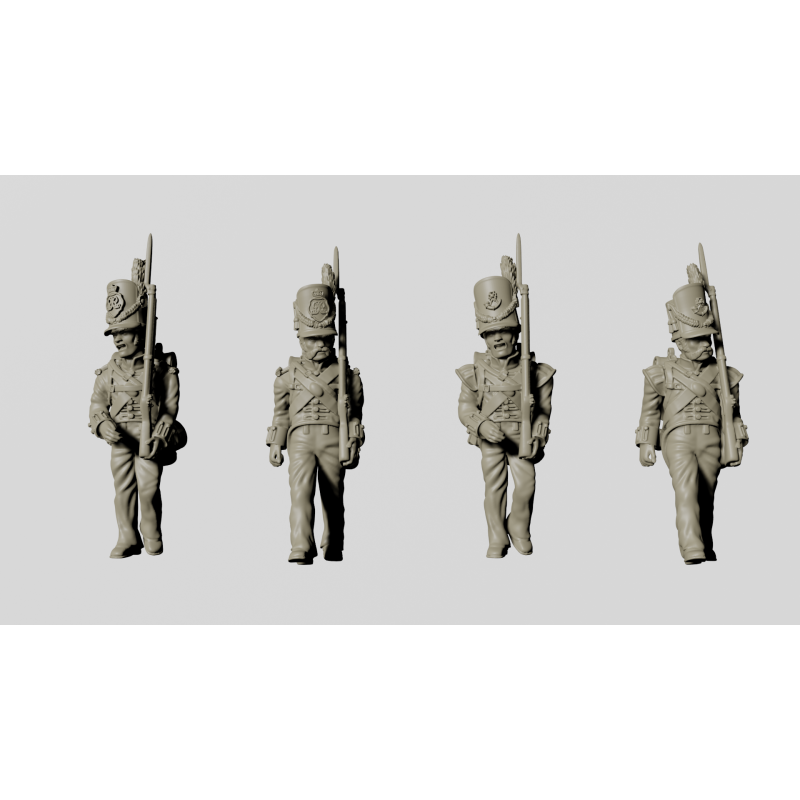 British Line Infantry (centre and Flanks)